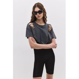 NO MATTER WHAT Shirt in Grau | Gr.: M