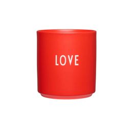 Design Letters Becher rot Porzellan Ma&szlig;e (cm): H: 8,5 &Oslash;: 8 &raquo; H&ouml;ffner