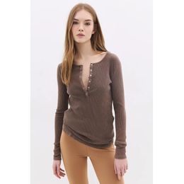NO MATTER WHAT Blouse in Braun | Gr.: S