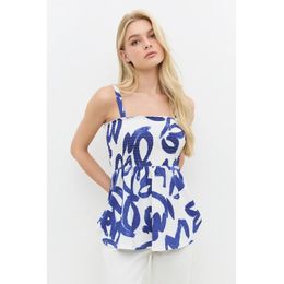NO MATTER WHAT Shirt in Blau | Gr.: L