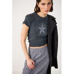 NO MATTER WHAT Shirt in Anthrazit | Gr.: XS
