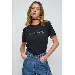NO MATTER WHAT Shirt in Schwarz | Gr.: XL