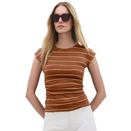 NO MATTER WHAT Shirt in Hellbraun | Gr.: M