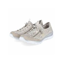 Rieker Schn&uuml;rhalbschuh in beige | Gr.: 39