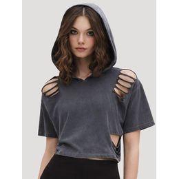 NO MATTER WHAT Shirt in Grau | Gr.: L