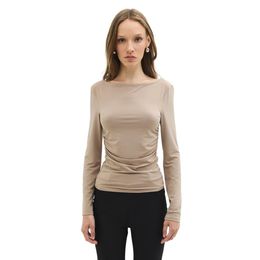 NO MATTER WHAT Shirt in Beige | Gr.: XS