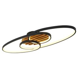 Globo Lighting Deckenleuchte schwarz Ma&szlig;e (cm): B: 30 H: 9 &raquo; H&ouml;ffner