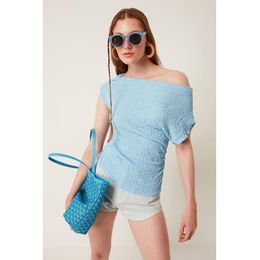 NO MATTER WHAT Blouse in Blau | Gr.: L
