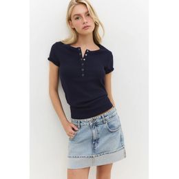 NO MATTER WHAT Shirt in Dunkelblau | Gr.: XL