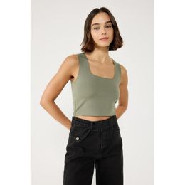 NO MATTER WHAT Blouse in Khaki | Gr.: M