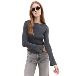 NO MATTER WHAT Blouse in Anthrazit | Gr.: M