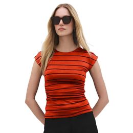 NO MATTER WHAT Shirt in Orange | Gr.: S