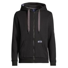 salzhaut Sweatjacke MAKKER Black | Gr.: L