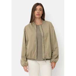 Camel Active Gef&uuml;tterte Bomberjacke in Oversize-Passform in Salbei | Gr.: 44