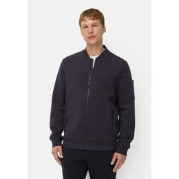 Camel Active fleXXXactive Sweatjacke aus Scuba Jersey in Navyblau | Gr.: XXL