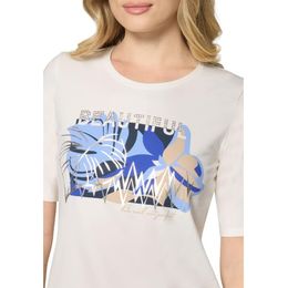 Betty Barclay T-Shirt in ecru blau | Gr.: 44