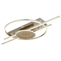 Globo Lighting Deckenleuchte grau Ma&szlig;e (cm): B: 50 H: 10 &raquo; H&ouml;ffner