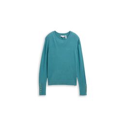 Tom Tailor Pullover in tropical teal | Gr.: XL