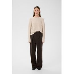 Inwear Casual Hose WilcoxIW Gerade Passform in Chocolate Brown | Gr.: 40