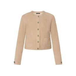 Betty Barclay Strick-Cardigan mit aufgesetzten Taschen in Natural | Gr.: 38