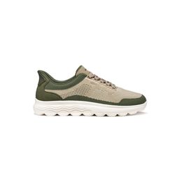 Geox Sportliche Schn&uuml;rschuhe in Beige | Gr.: 44
