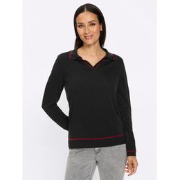 Heine Pullover in schwarz | Gr.: 46