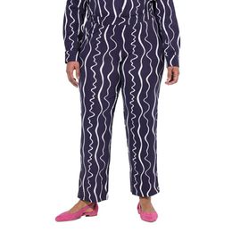 Ulla Popken Schlupfhose in dunkle pflaume | Gr.: 50-52