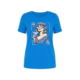 MIAMODA Shirt in blau | Gr.: 54
