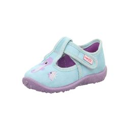 Superfit Hausschuh SPOTTY in Hellgr&uuml;n | Gr.: 25