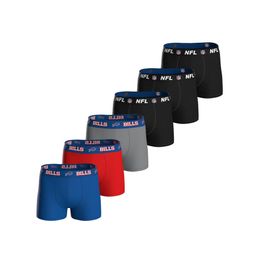 NFL Boxershort 6er Pack in Buffalo Bills/Schwarz | Gr.: XXL