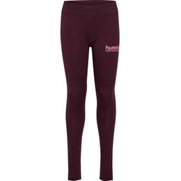 Hummel Leggings "Warmup Tights" in Rot | Gr.: 140