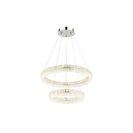 Globo Lighting H&auml;ngeleuchte silber Ma&szlig;e (cm): H: 120 &Oslash;: 60 &raquo; H&ouml;ffner