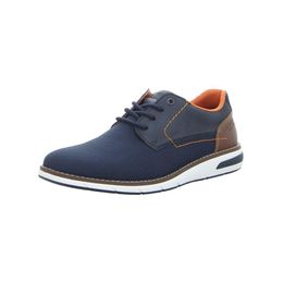 Rieker Sportlicher Schn&uuml;rschuh in blau | Gr.: 42