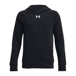 Under Armour Kinder Sweatshirt "UA Rival Fleece Hoodie" in Schwarz | Gr.: XS