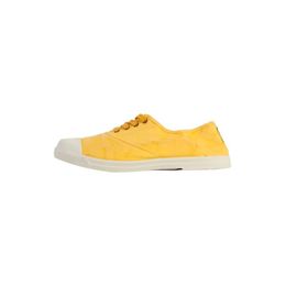 natural world Schn&uuml;r-Tennisschuhe INGLES ELASTICO ENZIMATICO 102E Goldfarben | Gr.: 35