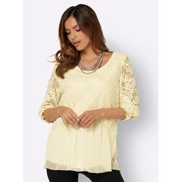 WITT WEIDEN Bluse in champagner | Gr.: 40