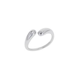 Tom Tailor Ring Edelstahl in silber | Gr.: 17