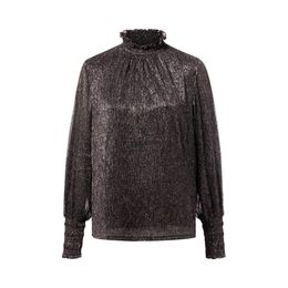 MOS MOSH Blusenshirt MMXimena in anthrazit | Gr.: xs
