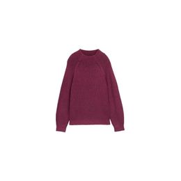 Tom Tailor Pullover in red rib structure | Gr.: XXL