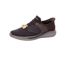 Skechers Schn&uuml;rer Slade in Braun | Gr.: 47.5