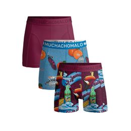 MUCHACHOMALO 3er-Set: Boxershort in Mehrfarbig - f&uuml;r Kinder | Gr.: 176
