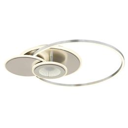 Globo Lighting Deckenleuchte grau Ma&szlig;e (cm): B: 45 H: 7,5 &raquo; H&ouml;ffner