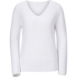 V-Ausschnitt-Pullover