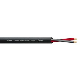 Cordial FLEX CLS 260 BLACK 500 - Lautsprecherkabel 6 mm&sup2; - Laufmeterpreis, 500m Rolle