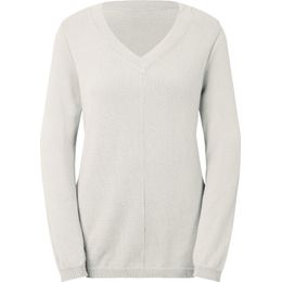 V-Ausschnitt-Pullover