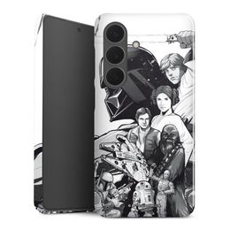 DeinDesign Galaxy S26 Handy Premium Case Smartphone Handyh&uuml;lle Schutzh&uuml;lle gl&auml;nzend Star Wars Official Licensed Product Darth Vader Premium Case