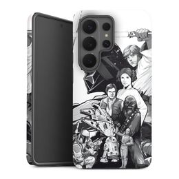 DeinDesign Galaxy S26 Ultra Handy Panzer Handyh&uuml;lle robuste Outdoor H&uuml;lle Schutzh&uuml;lle matt Star Wars Official Licensed Product Darth Vader Tough Case