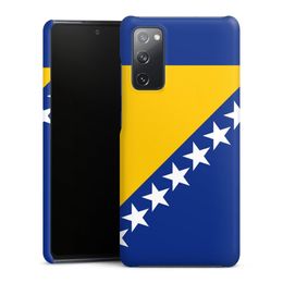 DeinDesign Galaxy S20 FE Handy Premium Case Smartphone Handyh&uuml;lle Schutzh&uuml;lle matt Bosnia Flag Premium Case