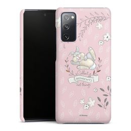 DeinDesign Galaxy S20 FE 5G Handy Premium Case Smartphone Handyh&uuml;lle Schutzh&uuml;lle matt Thumper Official Licensed Product Bambi Premium Case