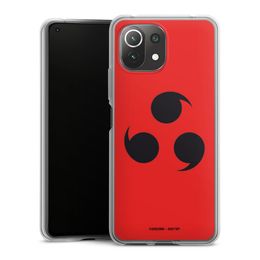 DeinDesign Xiaomi Mi 11 Lite 5G NE Handy Silikon H&uuml;lle Case transparent Handyh&uuml;lle Official Licensed Product Naruto Shippuden Sharingan Silikon Case
